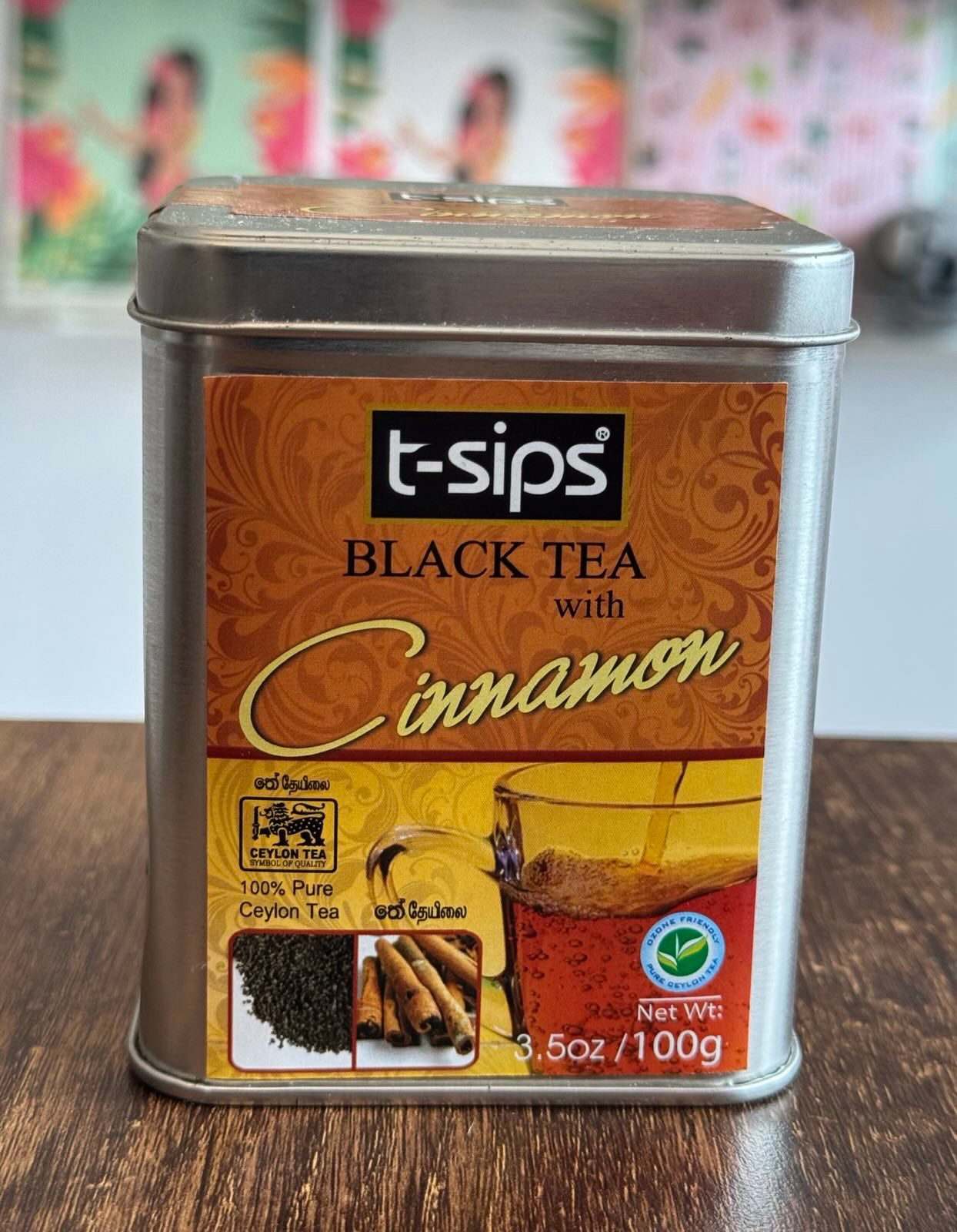 t-sips Black Tea with Cinnamon – Kailua Honey