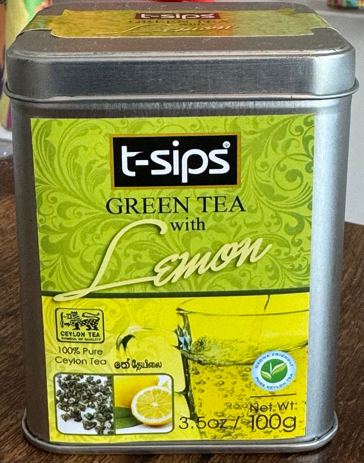 t-sips Green Tea with Lemon – Kailua Honey